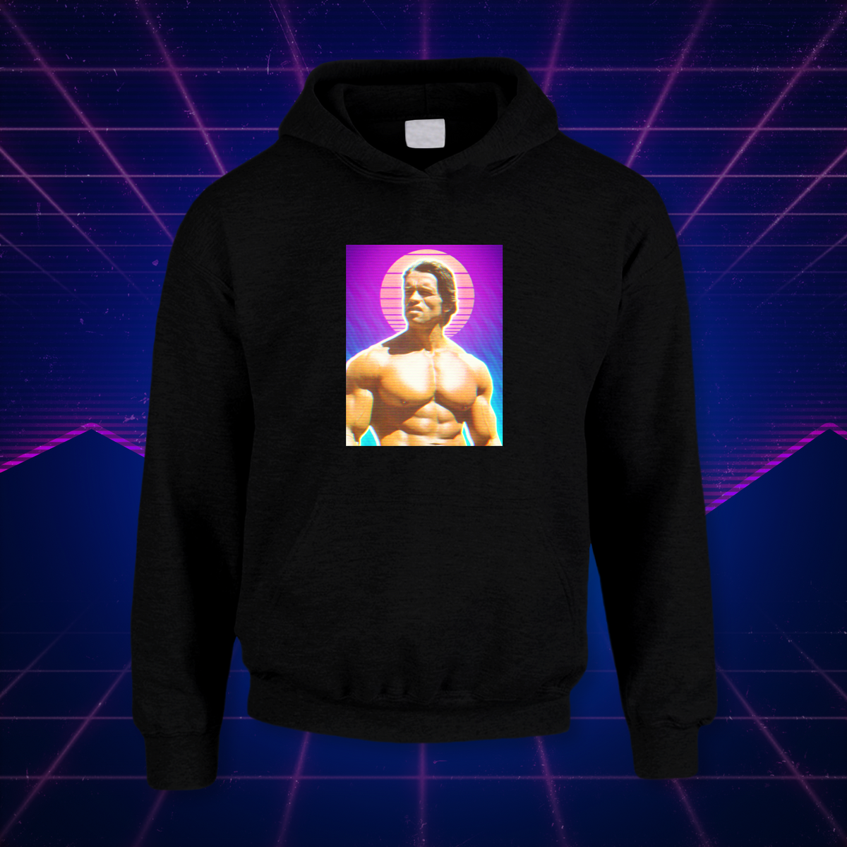 Neon Arnold (Hoodie) – Musclewave USA